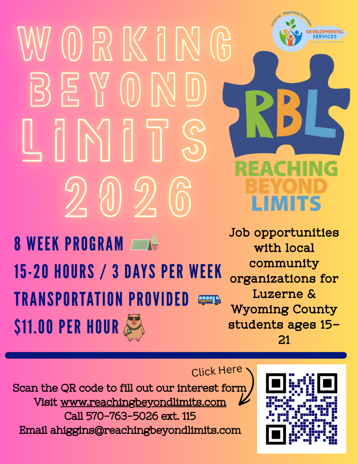 Home - Reaching Beyond Limits